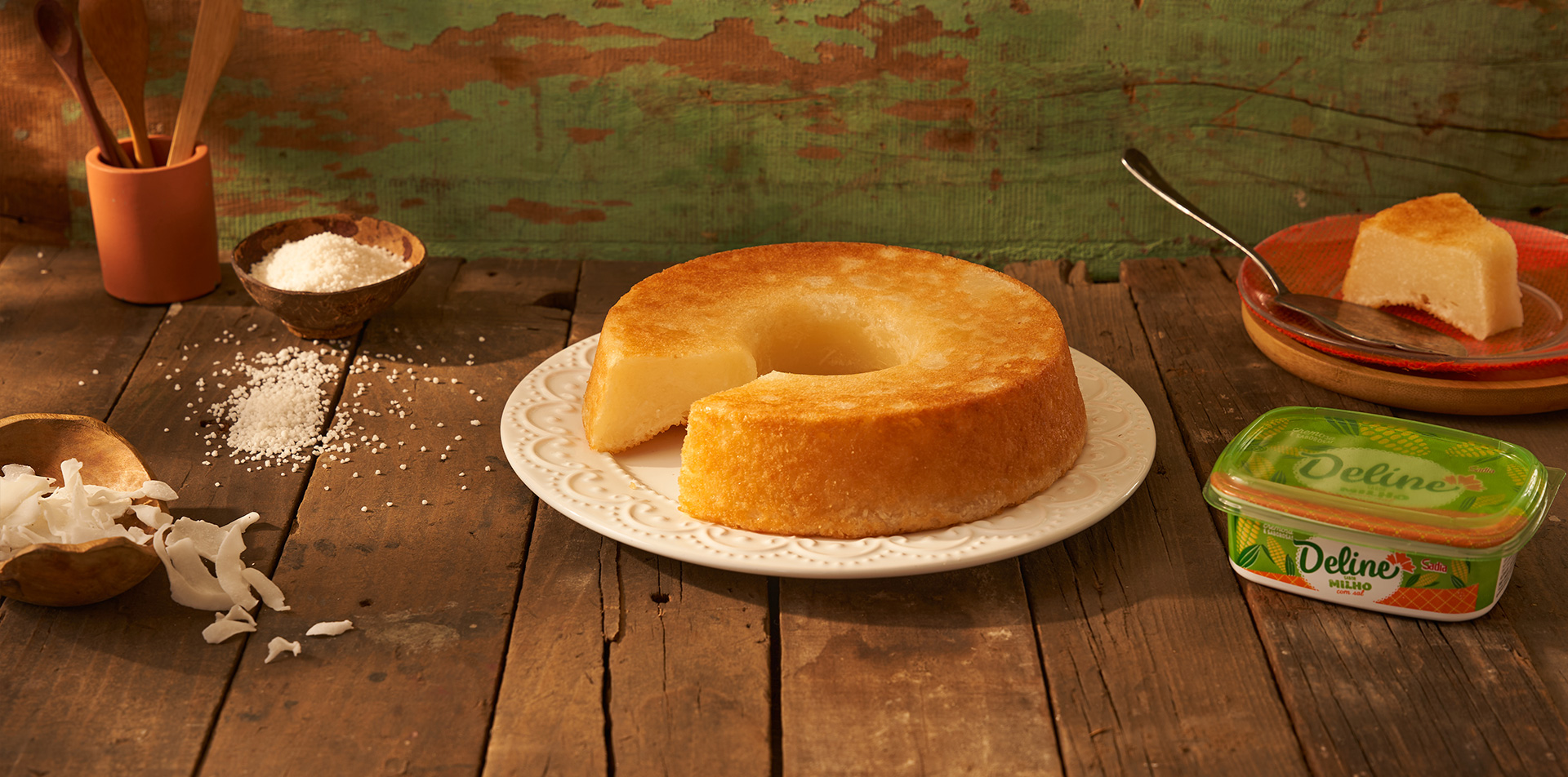 Deline - Nossas receitas: Bolo de Grude em Forma de Furo