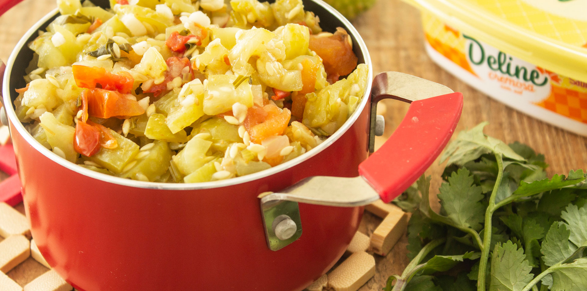 Deline - Nossas receitas: Maxixe Refogado