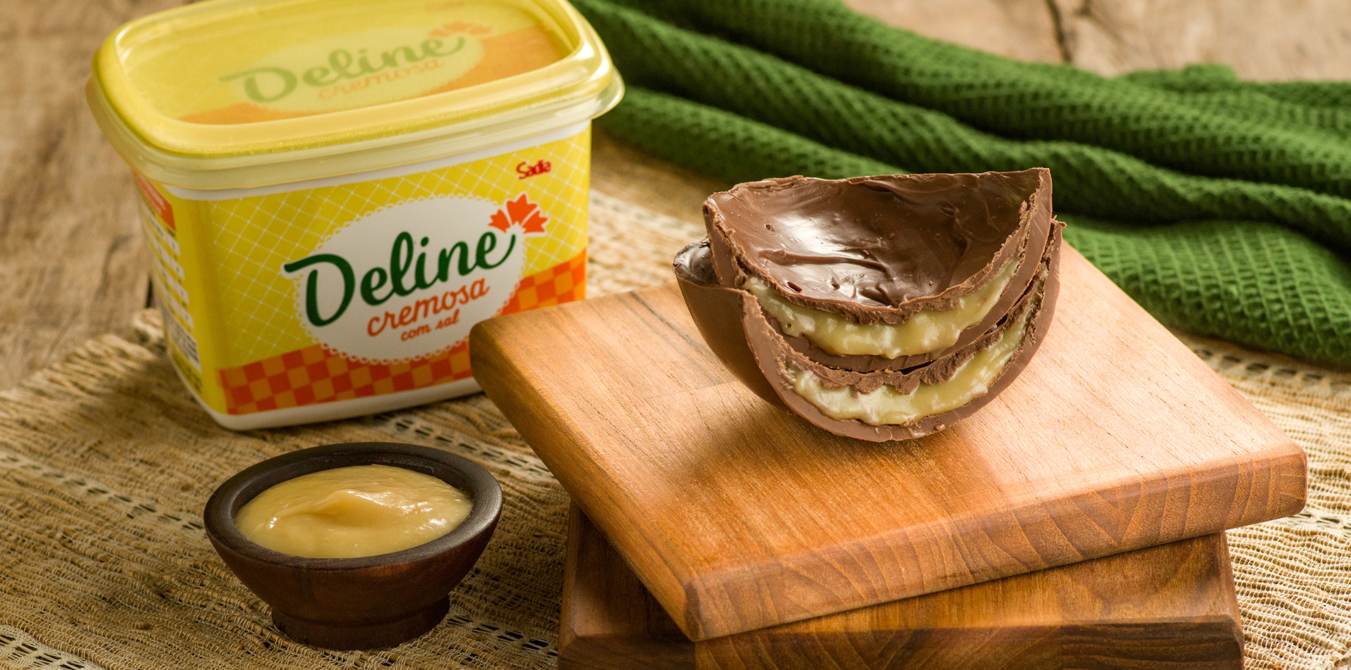 Deline - Nossas receitas: Ovo de páscoa Recheado de Cupuaçu