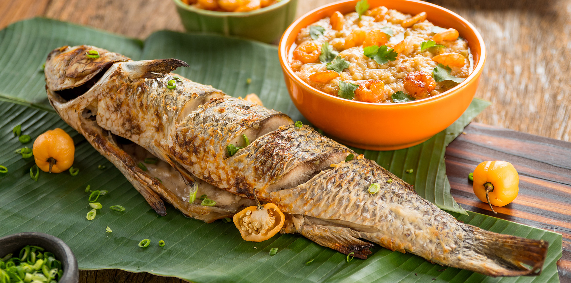 Deline - Nossas receitas: Peixe Inteiro Assado e Seu Pirão ao Leite de ...